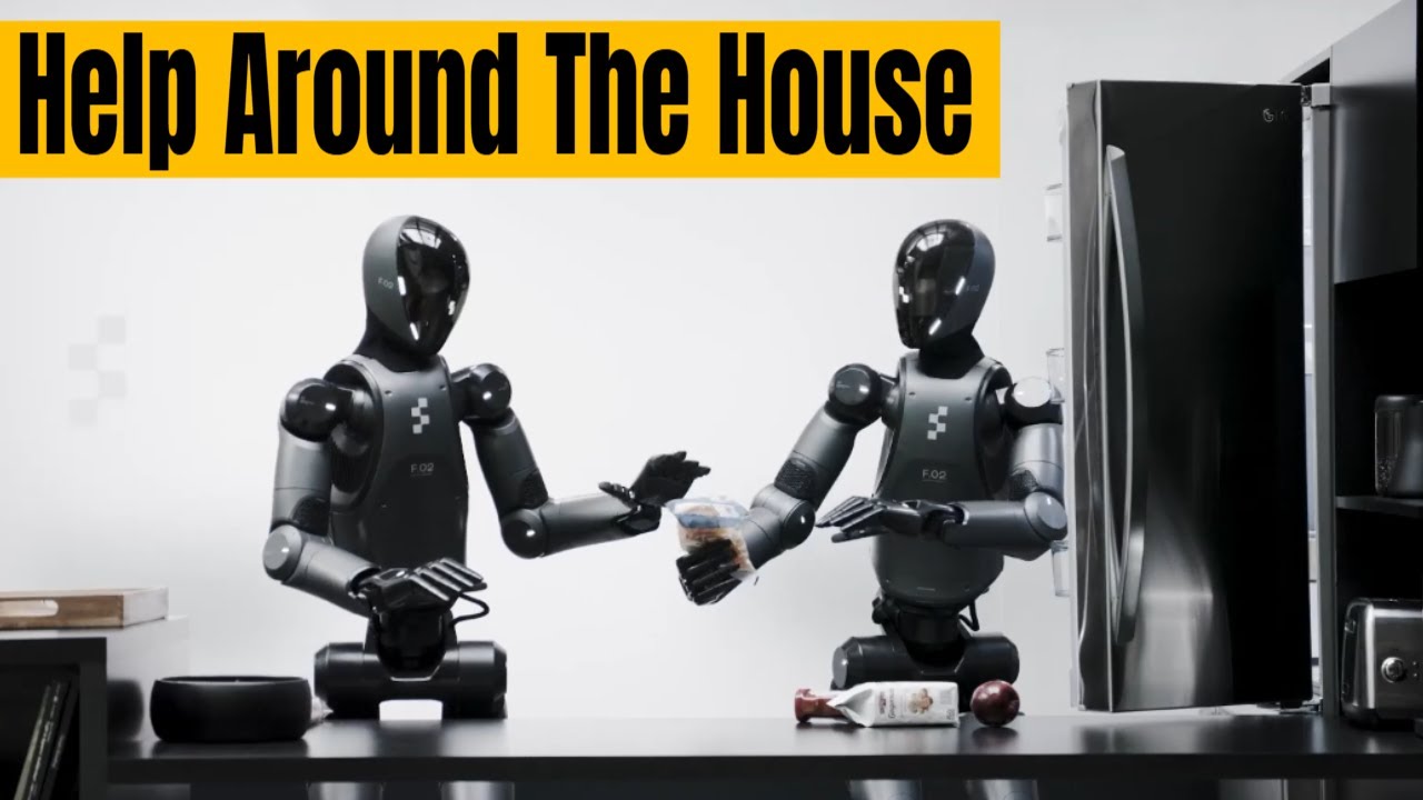 Helix From Figure Humanoid Robot Help Around The House