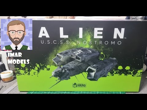 Alien Nostromo Spaceship model | Imar