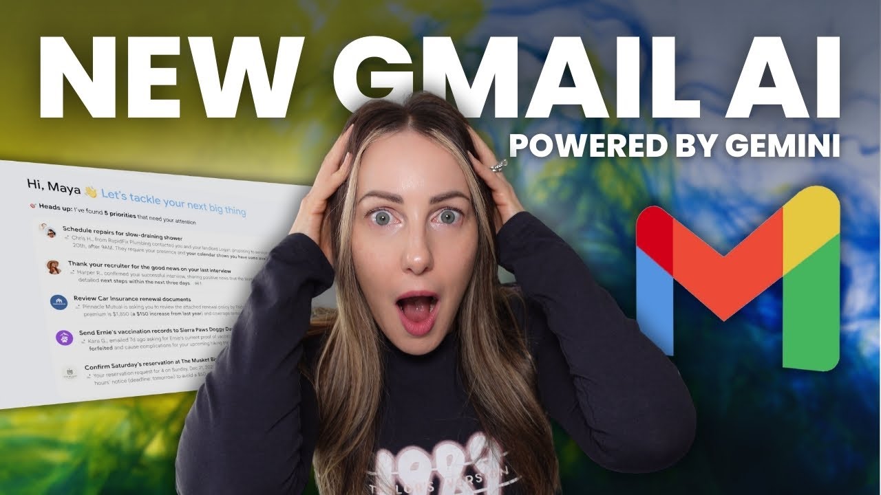NEW Gemini in Gmail Updates | Hands on with the Latest Gmail AI Features