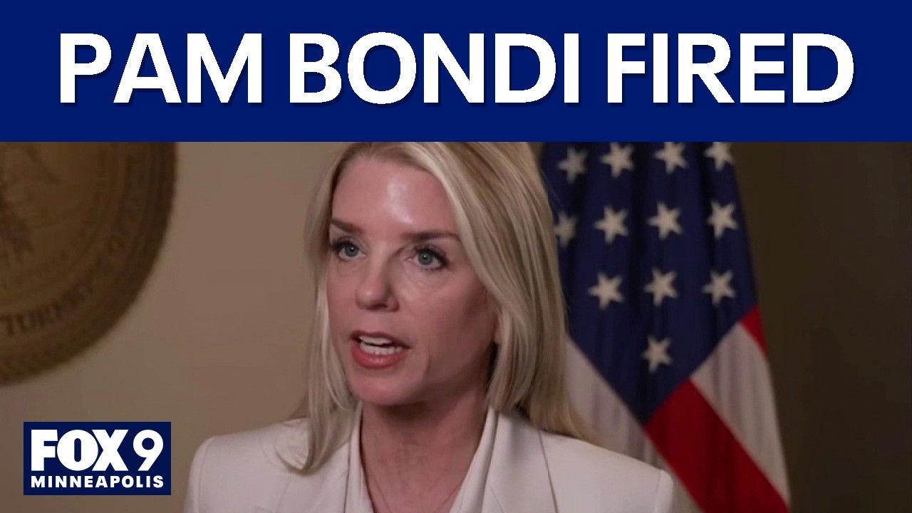 Trump fires Pam Bondi as US Attorney General