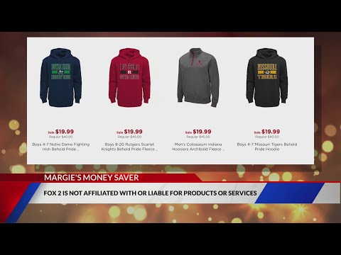 Money Saver: NCAA fleece hoodies from Kohl's for $19.99