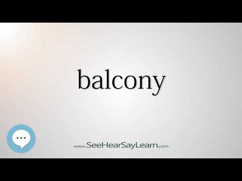 balcony