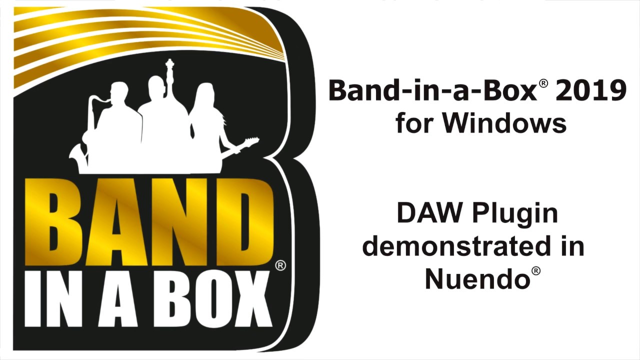 Band-in-a-Box® VST DAW Plugin for Windows®, demonstrated in Nuendo®