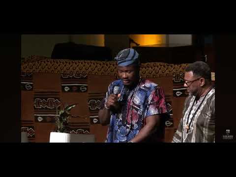 Libation, Oyeku Meji, and Iwure at Black graduation ceremony for Losrios Community College District