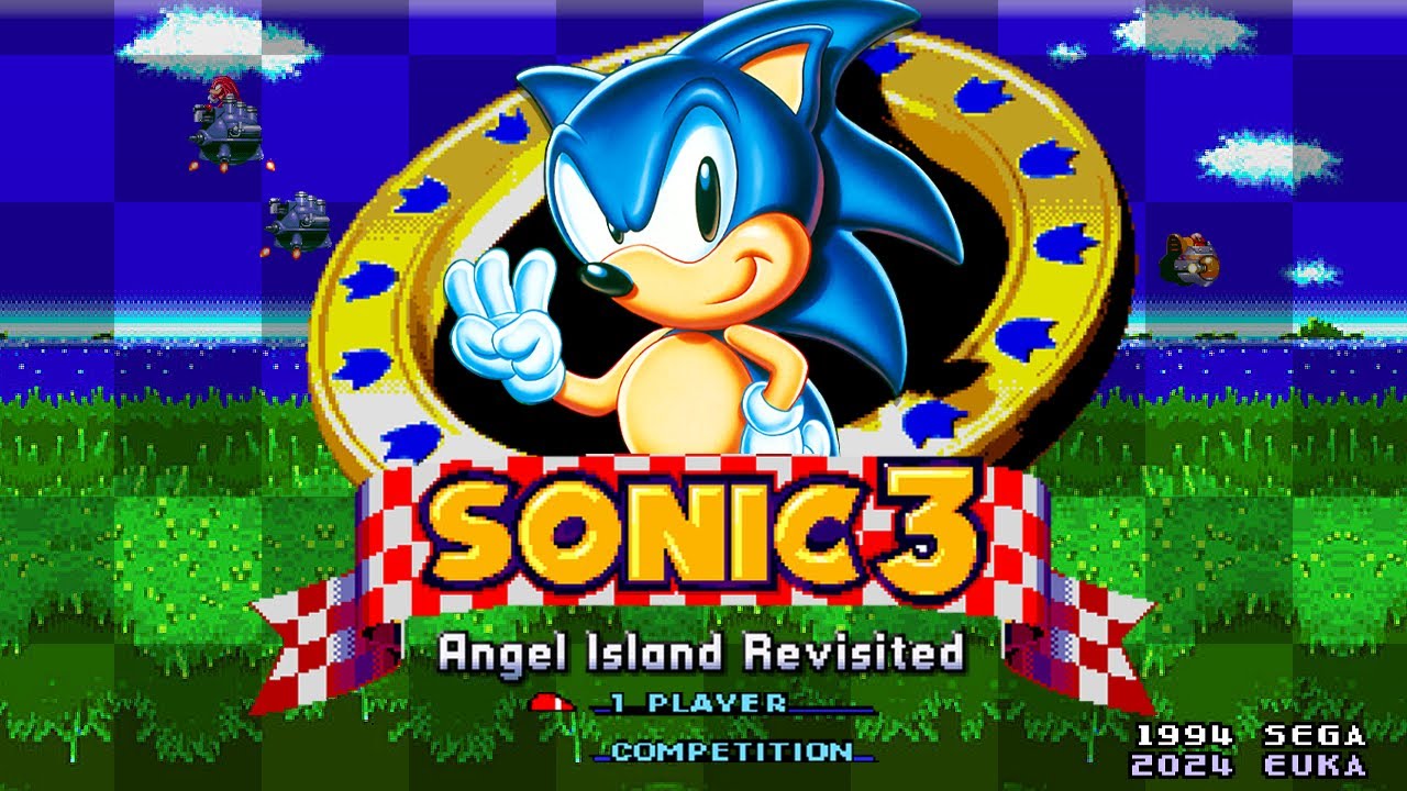 Sonic 3 A.I.R: Box Art Edition (Demo) ✪ First Look Gameplay (1080p/60fps)
