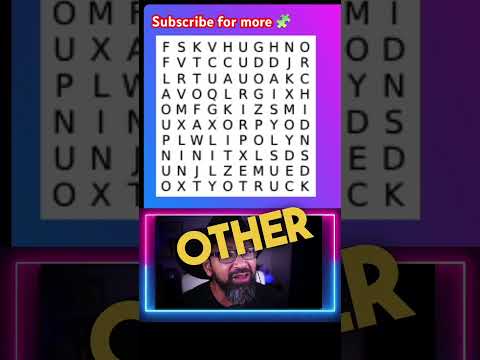 🧩🧠Challenging Word Search Puzzle: Can You Solve It?