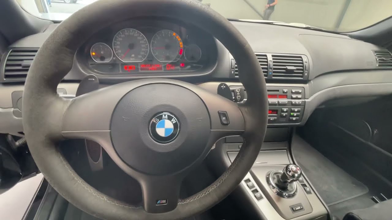 BMW E46 M3 CSL interior - PassionForClassics
