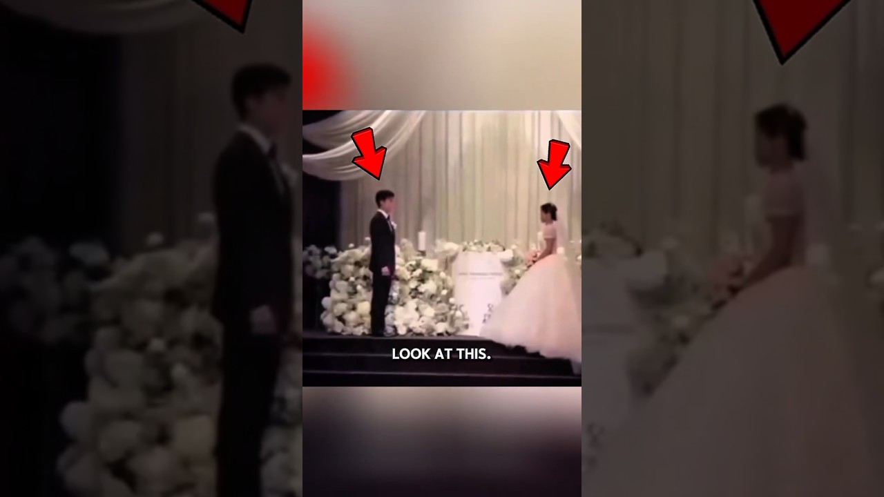 She Bowed Lower… Then He Did This 😭 | Japanese Wedding Respect #shorts