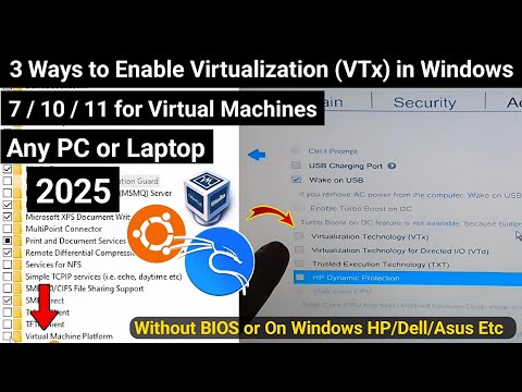 How to Enable Virtualization In Windows 10 & 11 (2025) | Hardware Virtualization Must Be Turned On