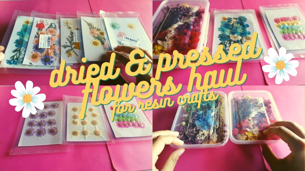 Dried Pressed Flowers for Resin Crafts | Shopee Haul Flowers