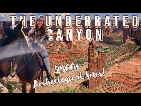Exploring Canyon de Chelly: Horseback Riding, Ancient Puebloan Anasazi Ruins, Navajo Nation History