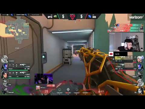 tarik react on DRX THRIFTY play "WOW"