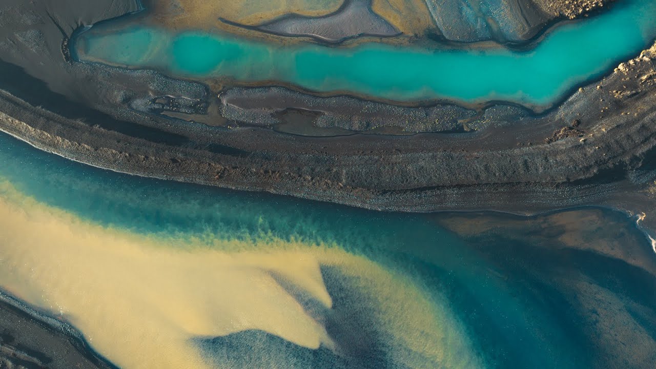 Areal photos of RIVERS in ICELAND are f...frigging AWESOME!