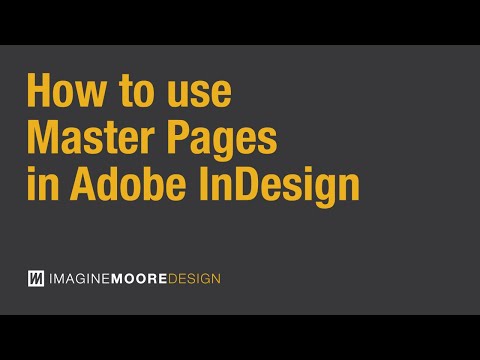 How to Use Master Pages in InDesign | Design Smarter, Not Harder