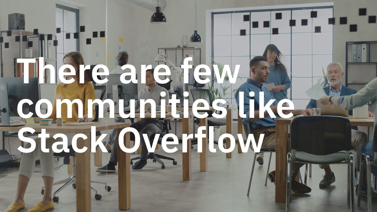 Code needs communities like Stack Overflow