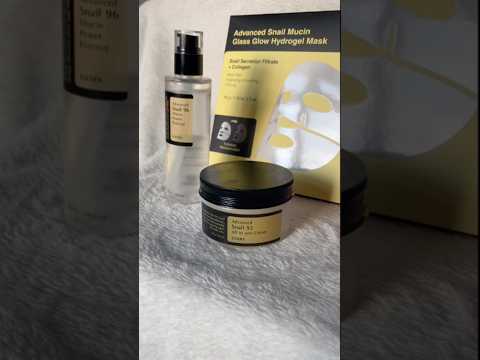 The Cosrx Snail Mucin Line is perfect for dehydrated skin Yesstyle code: GREIGE123 #cosrx #skincare