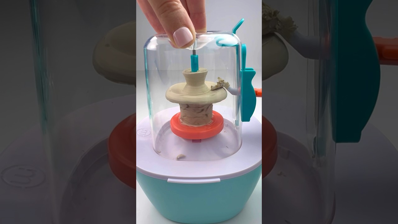 Mini Pottery 🏺 #gifted••#minipottery #asmr