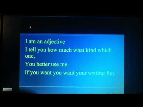 Adjectives Song