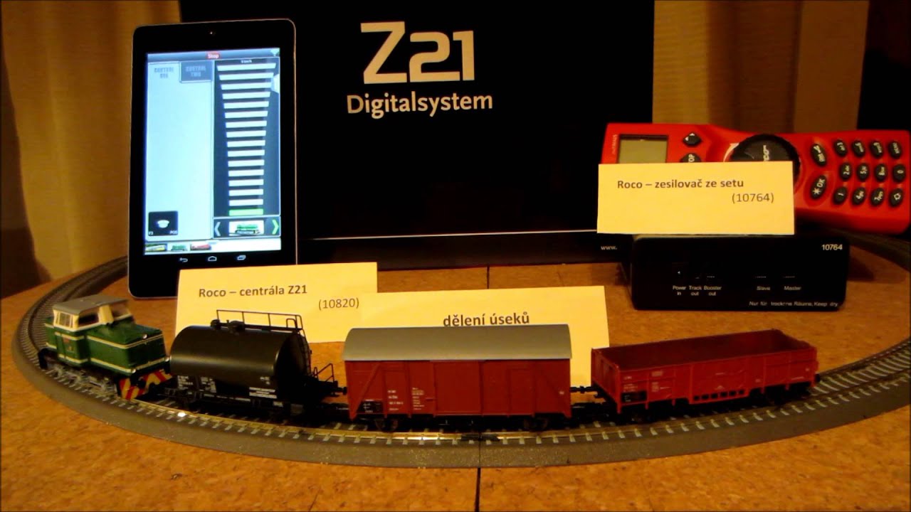 Centrála Roco Z21 – Moduly Brno