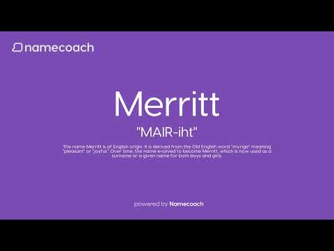 How to Pronunce Merritt