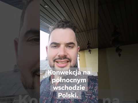 Konwekcja na północnym wschodzie Polski. #pogoda #prognoza #polska