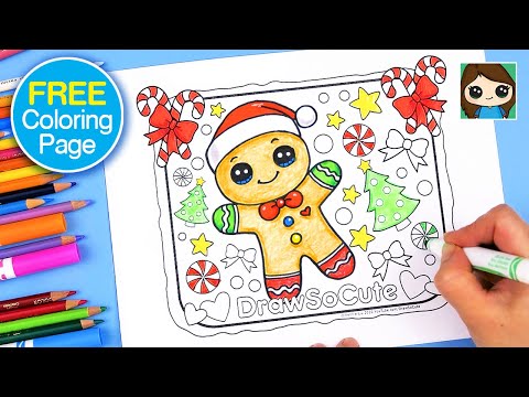Christmas Coloring Page π FREE Printable