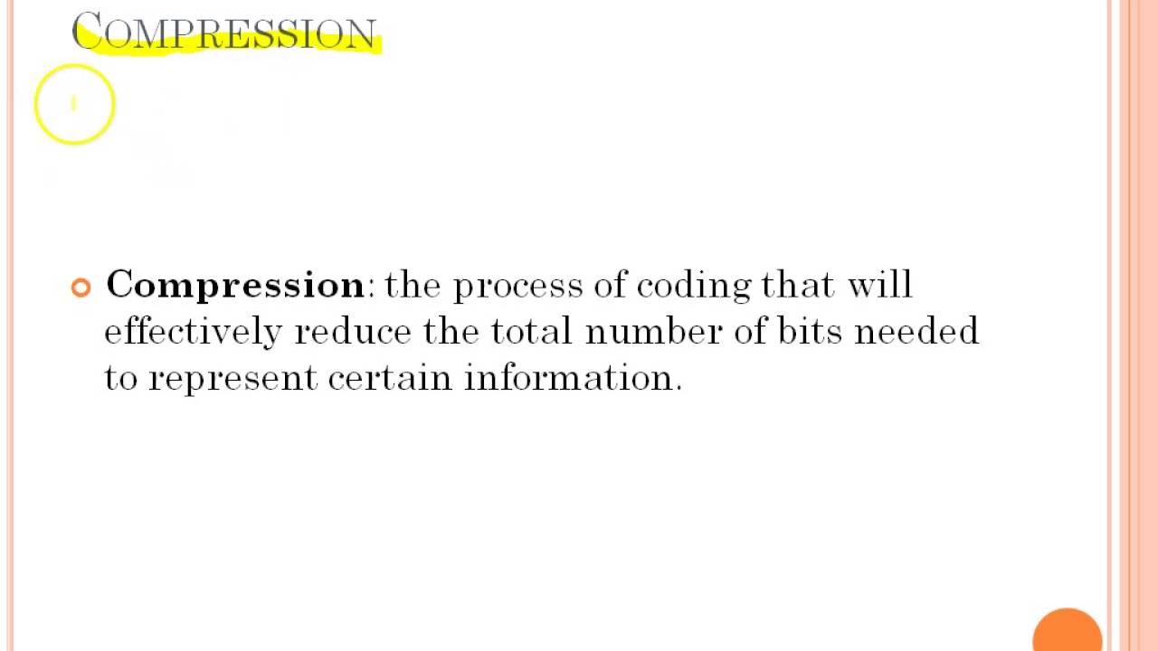 Introduction to multimedia data Compression