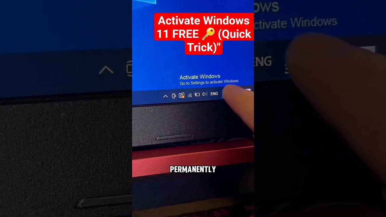 Windows 11 FREE Activation ✅ 2025 Method #activatewindows11 #shorts