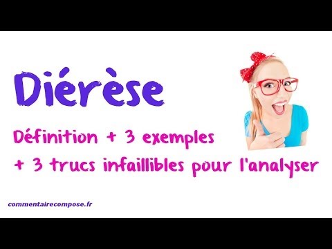 diérèse : définition
