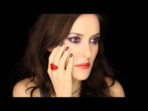 Purple Smokey Eyes Makeup Tutorial