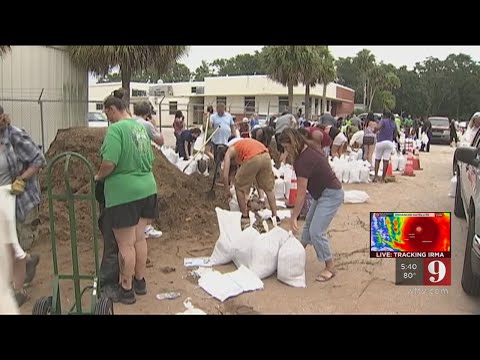Video: Volusia County residents, still reeling from Hurricane Matthew, now brace for Irma