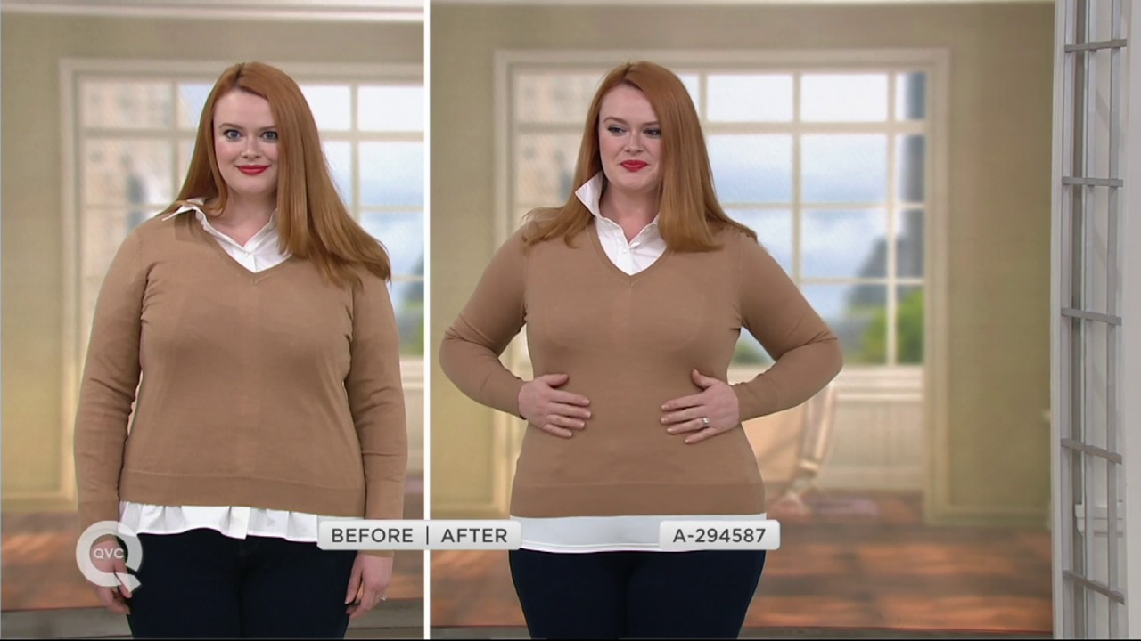 Kathleen Kirkwood Dictrac-Ease Wide Point Collar Camisole on QVC