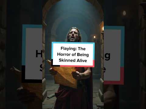 Flaying: The Horror of Being Skinned Alive #history #facts #shorts_video