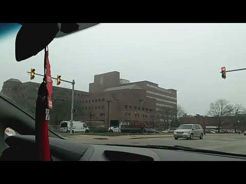 Passing the hospital where I was born (Franciscan Hammond Indiana)