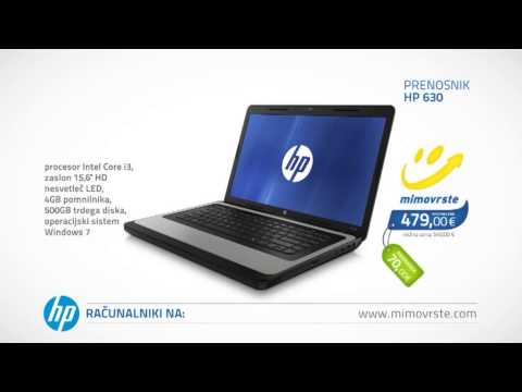 mimovrste=) prenosnik HP 630