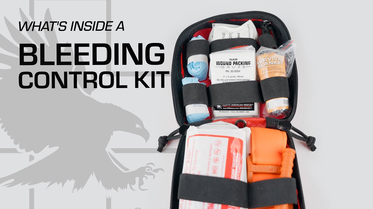 What's Inside a Bleeding Control Kit?
