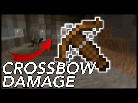 How Much Damage Does The Crossbow Do In Minecraft