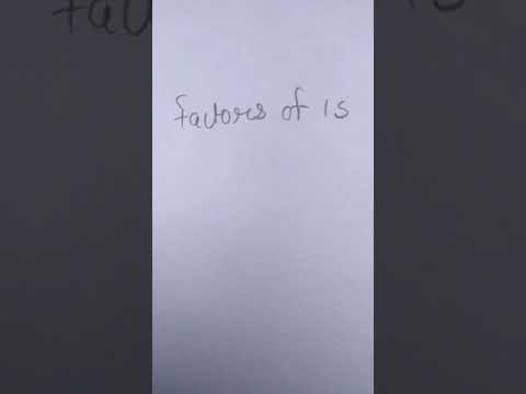 Factor of 15