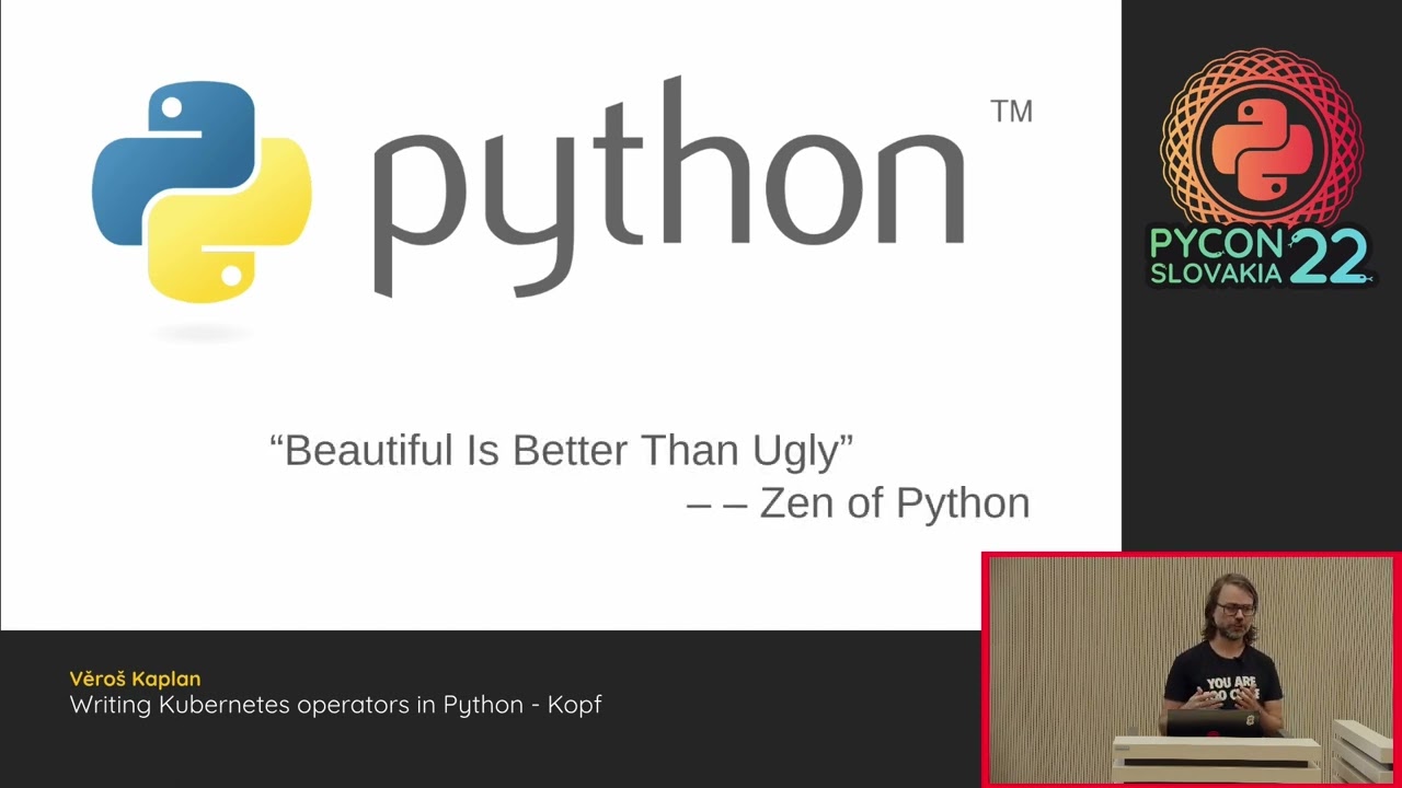 Writing Kubernetes operators in Python Kopf - Věroš Kaplan