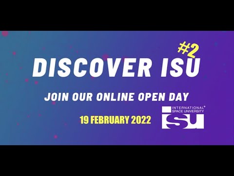 Discover ISU #2 - Join our Online Open Day !