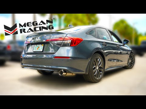 2024 Honda Civic Megan Exhaust System Upgrade **Warning**