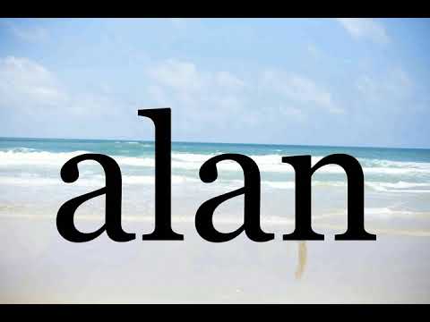 How To Pronounce alan๐๐๐๐๐๐Pronunciation Of alan