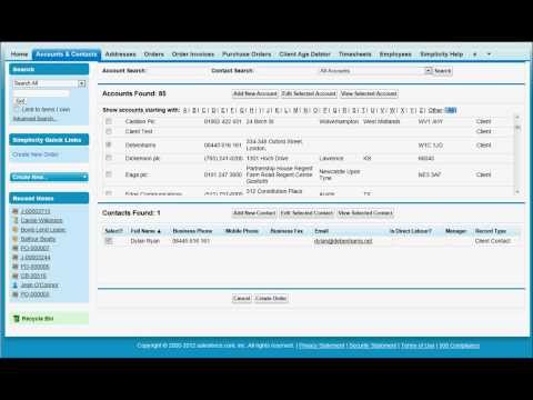 Simplicity Online: A SaaS Application