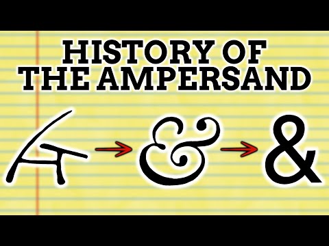 Why Does And Have Its Own Symbol?
