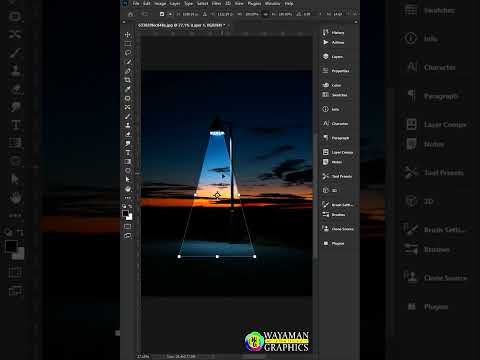 Spotlight Effect - Short Photoshop Tutorial