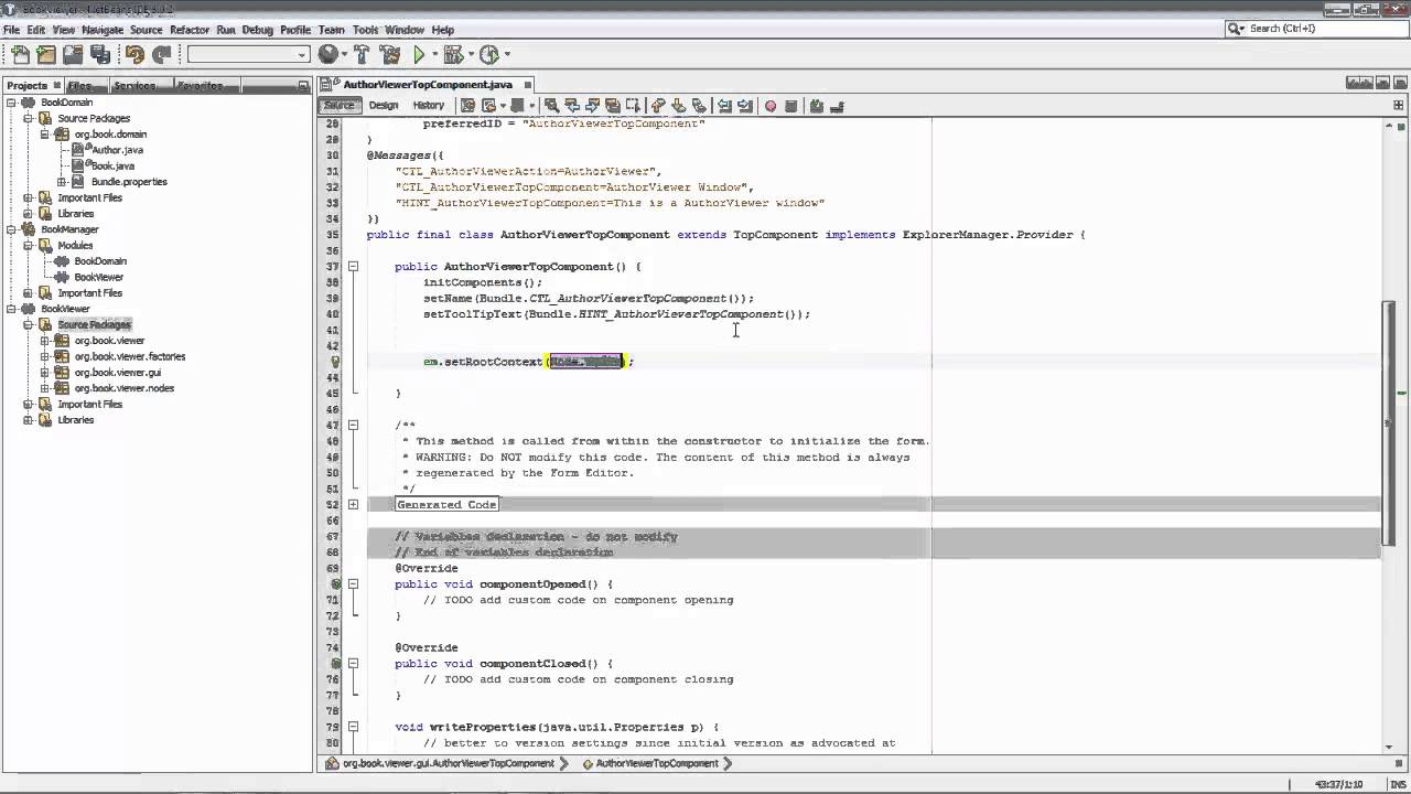 Basic NetBeans Platform Starter