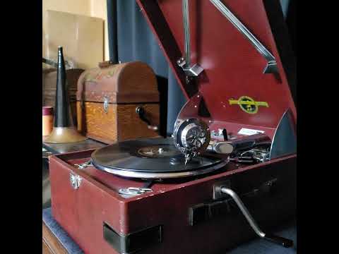 Efim Schachmeister Dance Orchestra ♪Hanayome Ningyo♪ 78rpm. Columbia Model No G ー 241 phonograph.