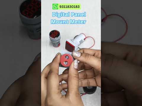 Digital Volt Meter Panel | Digital Volt Amp Frequency Meter | Digital Volt Ampere Meter