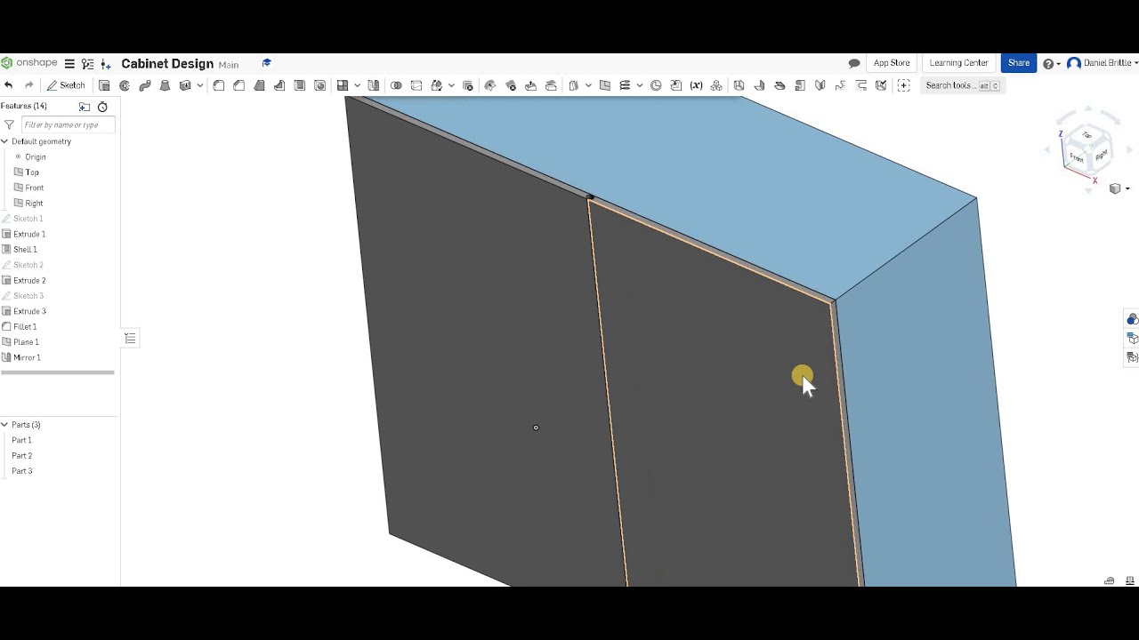 Cabinet Design Tutorial 1
