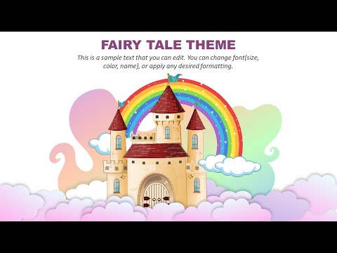 Fairy Tale Theme Animated PPT Template